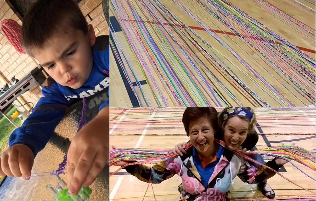 Longest loom band bracelet (team) | Guinness World Records