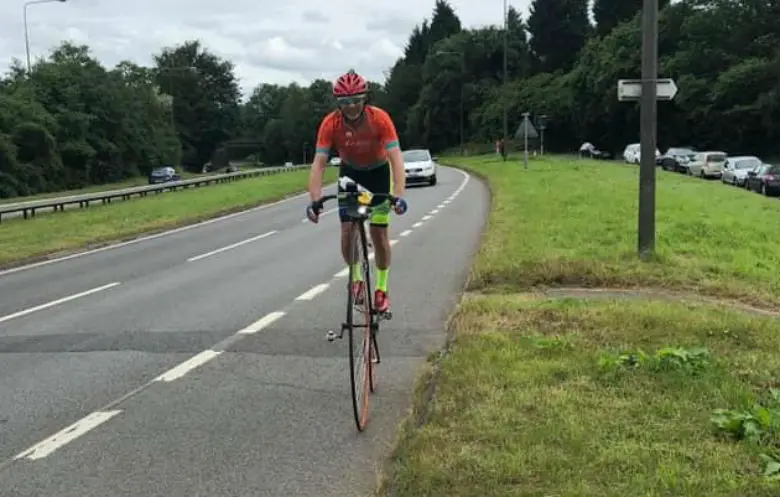 Fastest Land’s End/John-O'-Groats crossing by penny farthing (male ...
