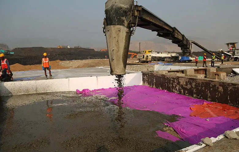 Most concrete continuously poured in 24 hours | Guinness World Records