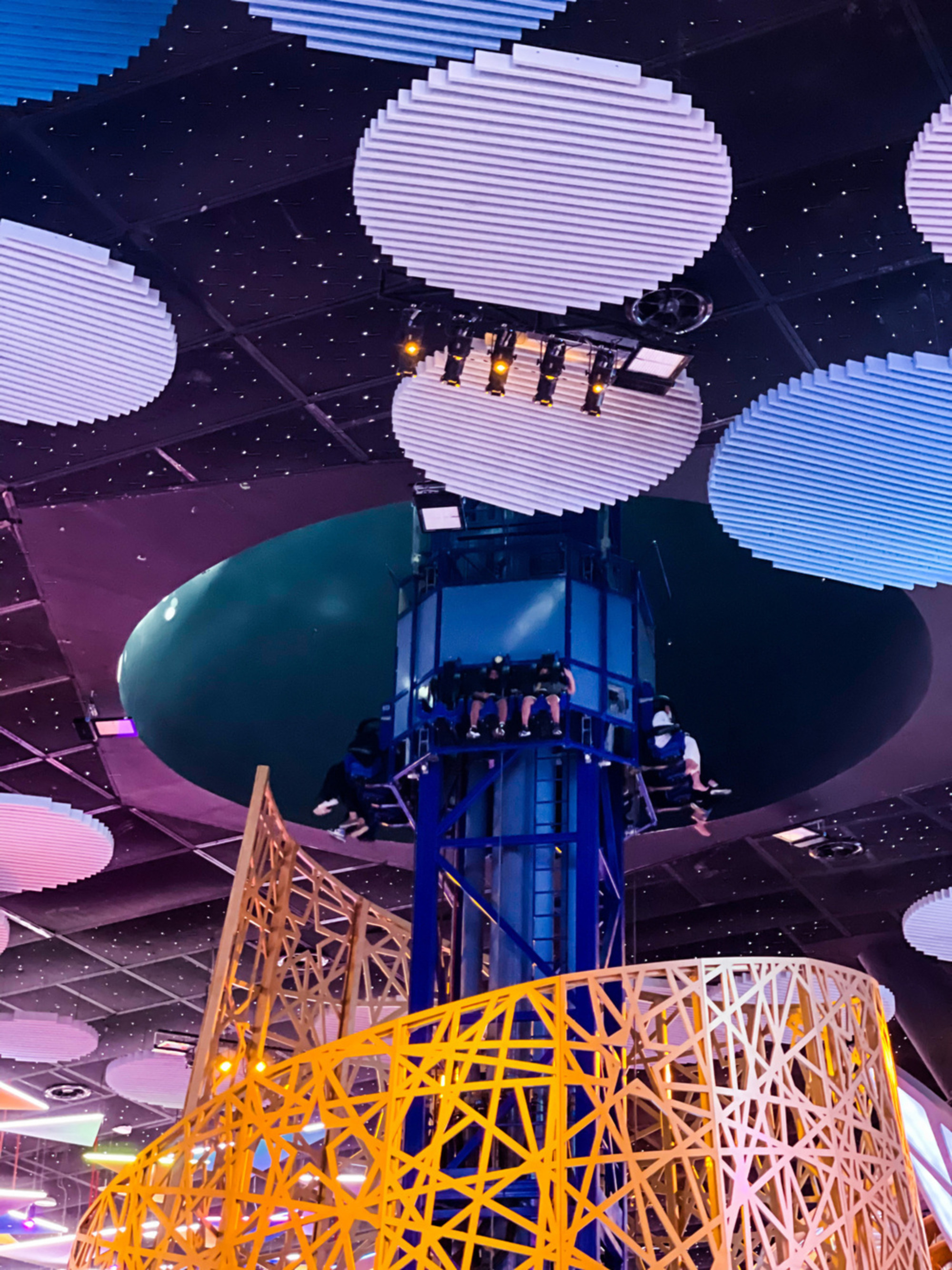 Tallest indoor drop tower ride | Guinness World Records