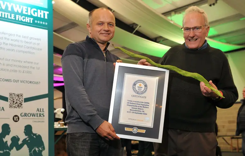 Heaviest runner bean | Guinness World Records