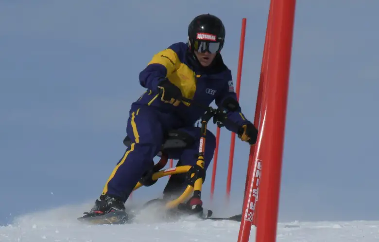 Most gates slalomed by ski-bob in one hour | Guinness World Records