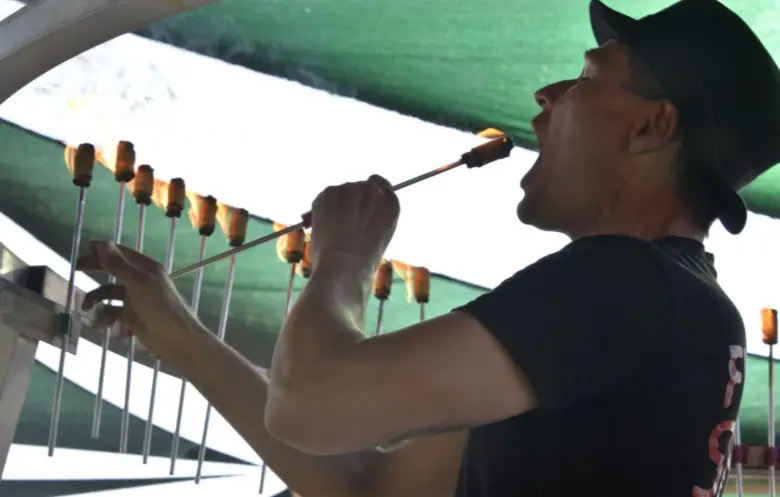 Most torches extinguished by fire eating one minute | Guinness World ...