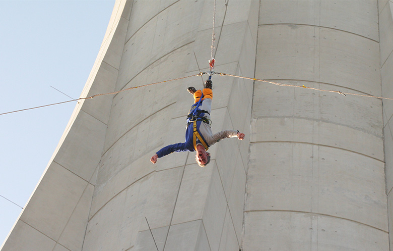 Highest bungee jump from a building | _guinness_world_records_label